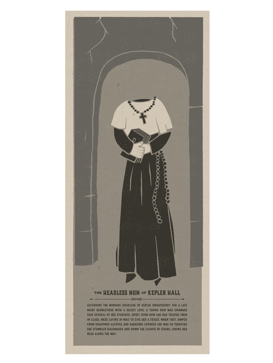 Wisco Mythos Print - Story of The Headless Nun | Zip-Dang ~ Purveyors ...