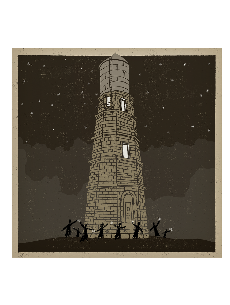 Wisco Mythos Print - Whitewater Starin Park Water Tower | Zip-Dang ...