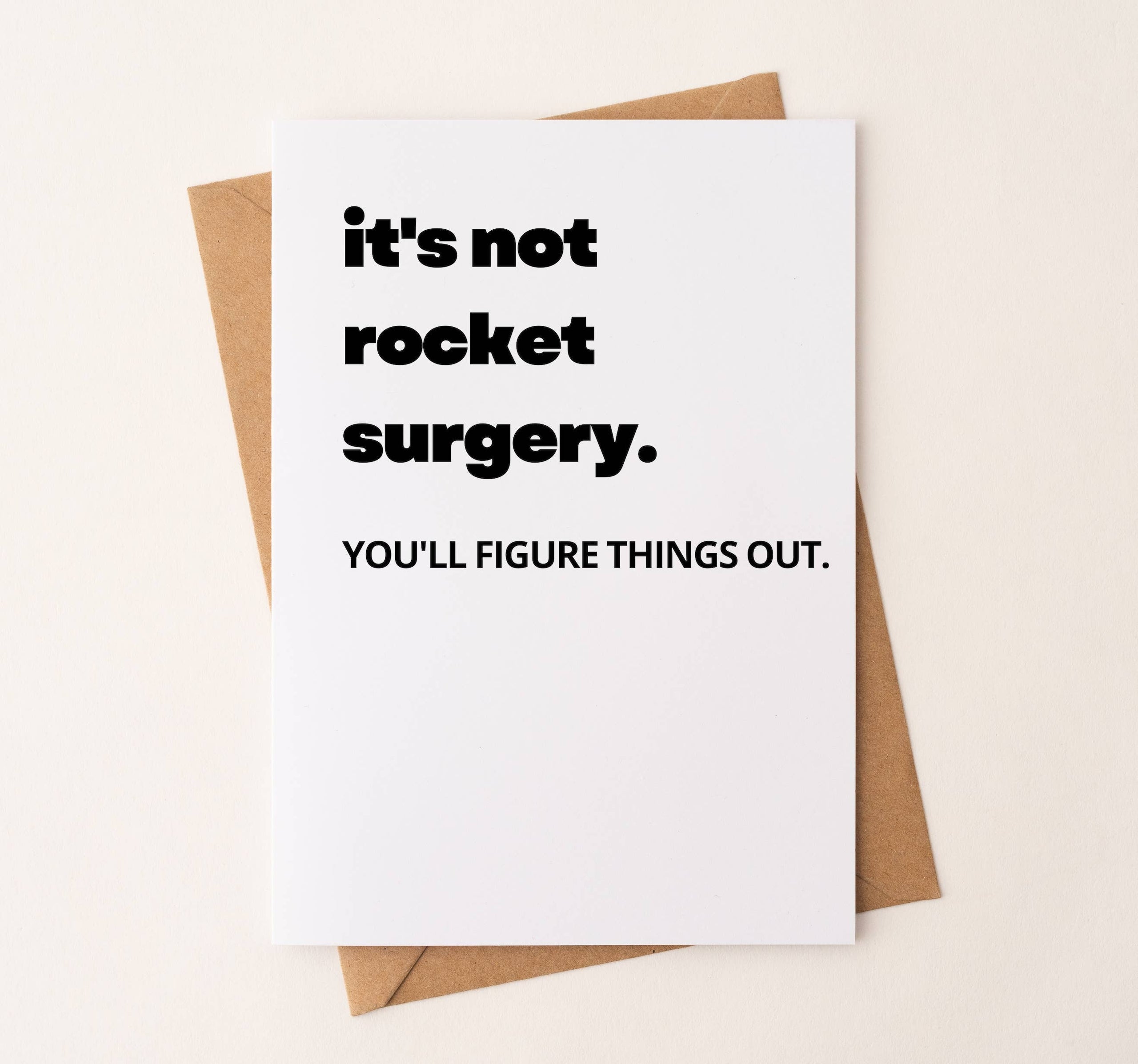 It's Not Rocket Surgery - Greeting Card - by Bo Winston | Zip-Dang ...